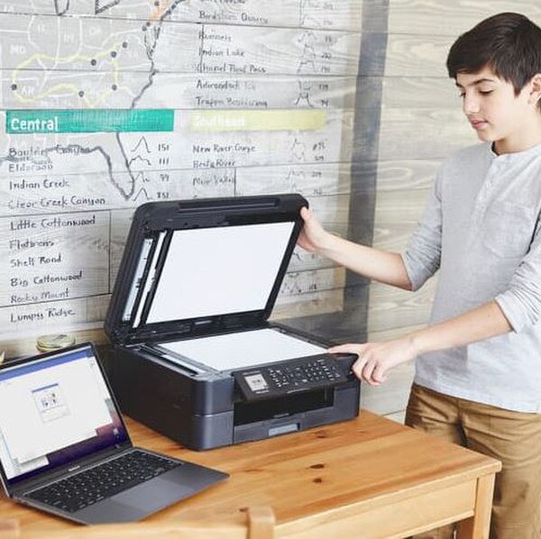 Brother MFC-J1012DW Wireless Colour Inkjet All-in-One Printer with ...