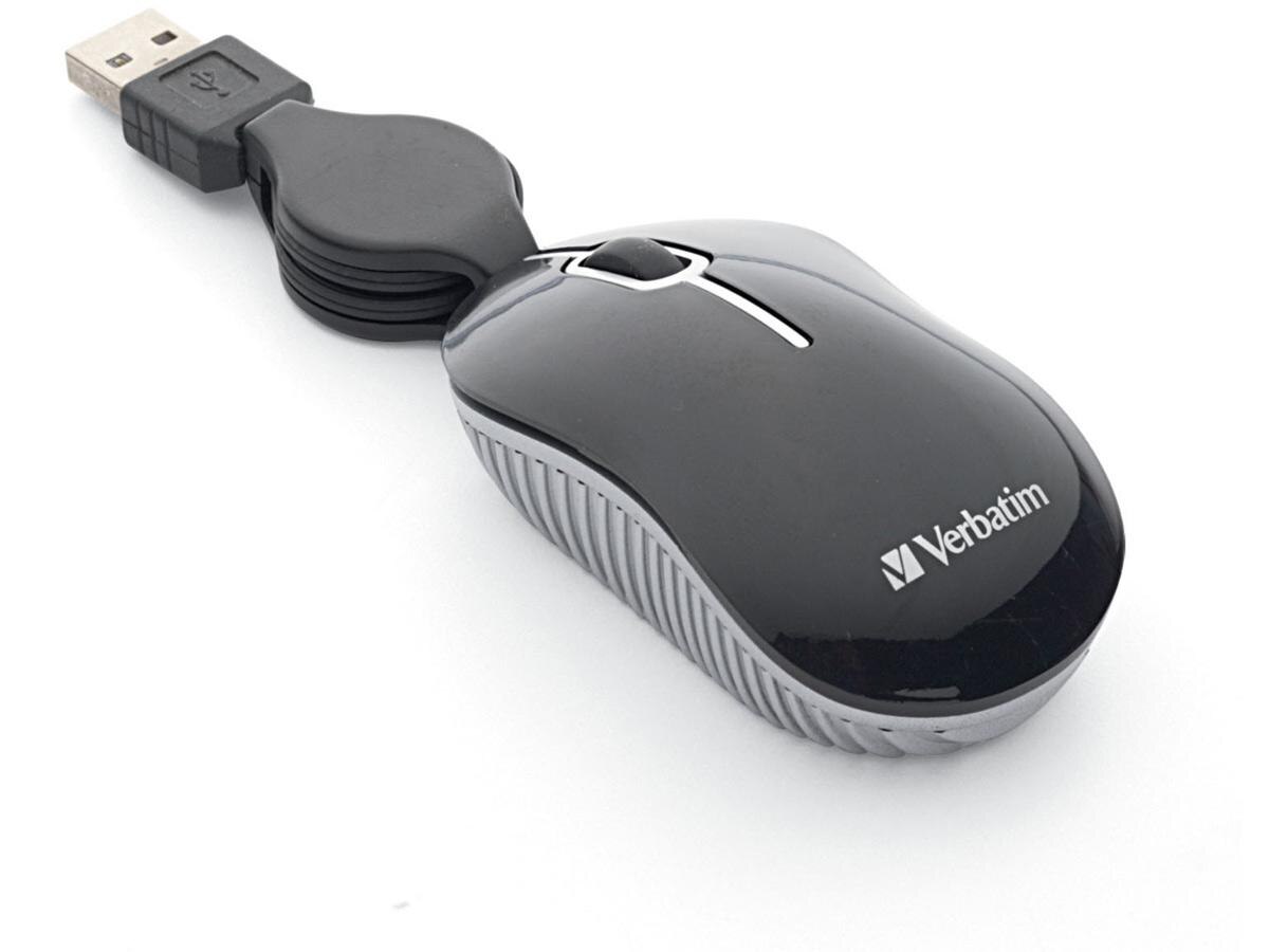 Verbatim Wired Optical Travel Mouse